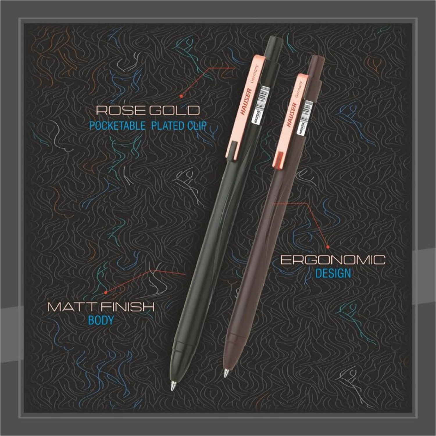Hauser Enzo Ball Pen | Ink Colour - Blue – GiftsandPens